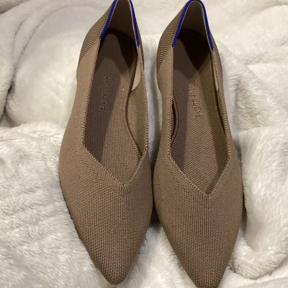 Rothy's | Shoes | Rothys The Point Portobello Knit Classic Ballet Flats ...